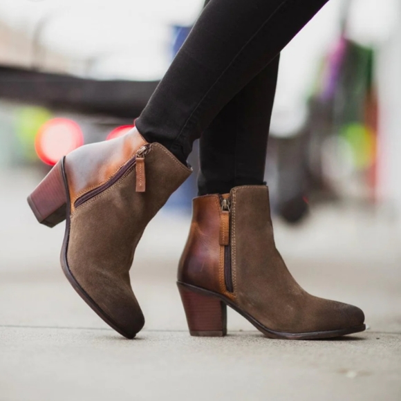 Bed Stu | Shoes | Bed Stu Roan Lina Tan Suede Distressed Boots | Poshmark